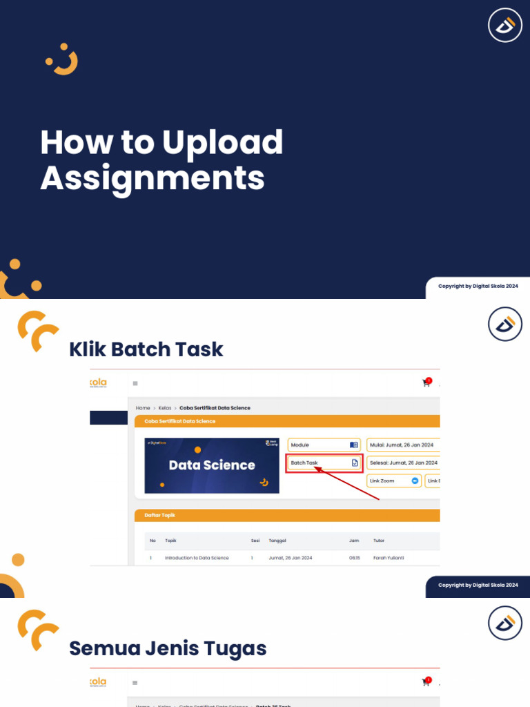 Cara Mengerjakan Tugas Di LMS | PDF | Business | Computers
