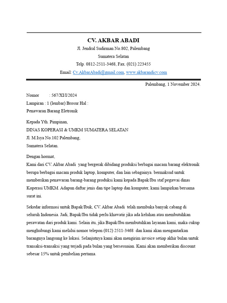 Diskusi.2 Komunikasi Bisnsi Ripaldo | PDF