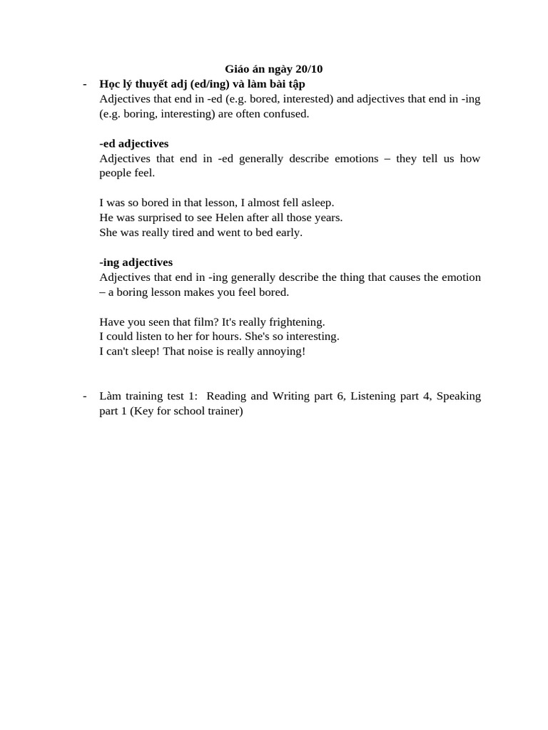 Giaó Án Ngày 20 - 10 CA025031 HS LƯ NG HÀM | PDF