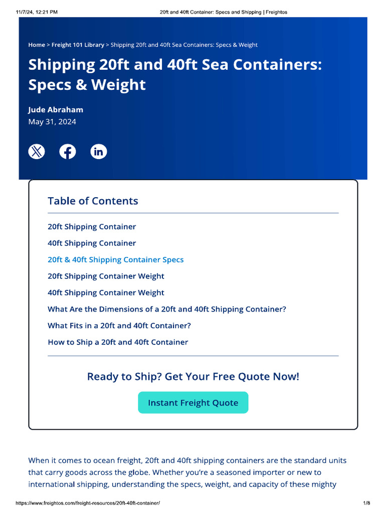 Ship Containers Pdf