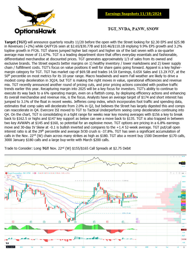 Earnings Snapshot 11 18 24 259511c7b68f5e0d | PDF | Artificial ...