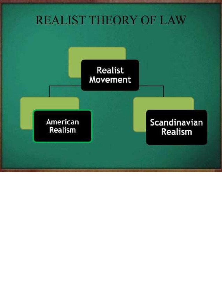 Notes On Legal Realism | PDF