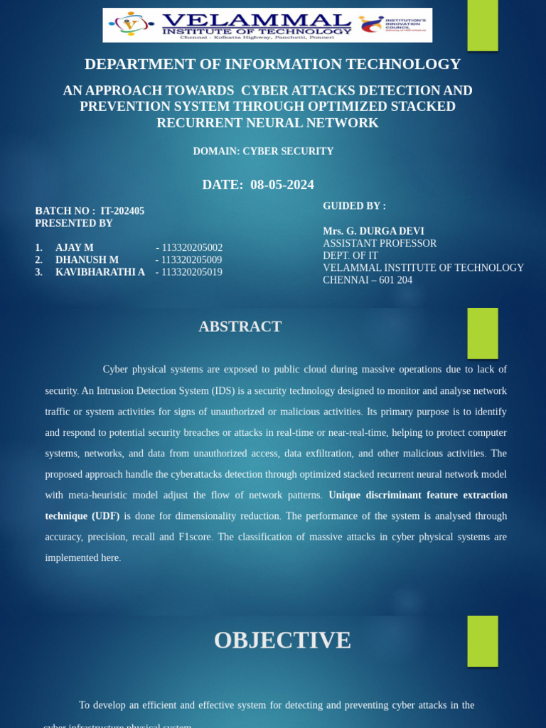 Batch 5 PPT Final | PDF | Artificial Neural Network | Computer Science