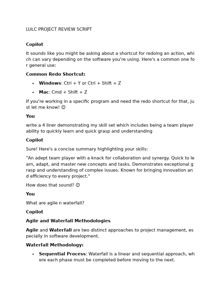 LULC Project Review and Methodologies | PDF | Software Development ...