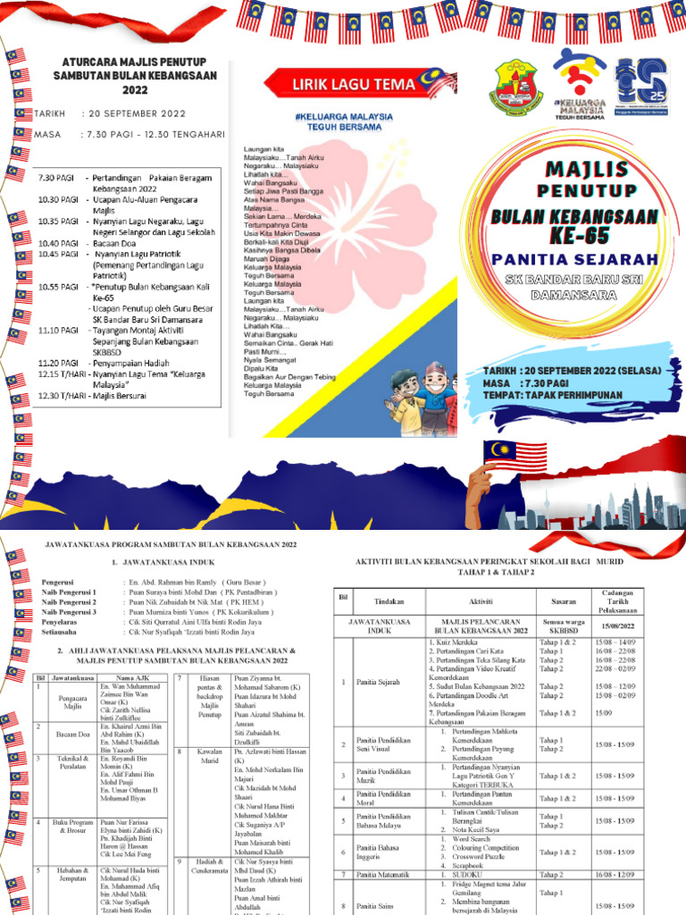 Brosur Penutup Merdeka | PDF