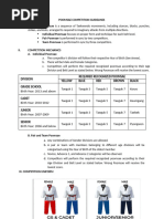 Taekwondo Weight Categories 2024 | PDF | Taekwondo | Kilogram