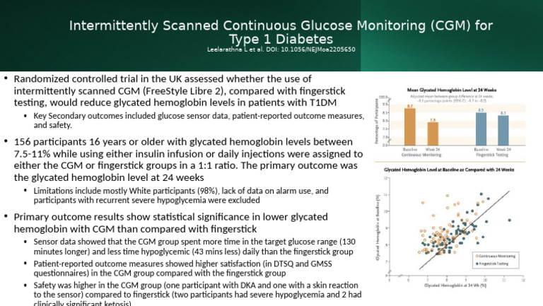 CGM Presentation | PDF | Self-Improvement