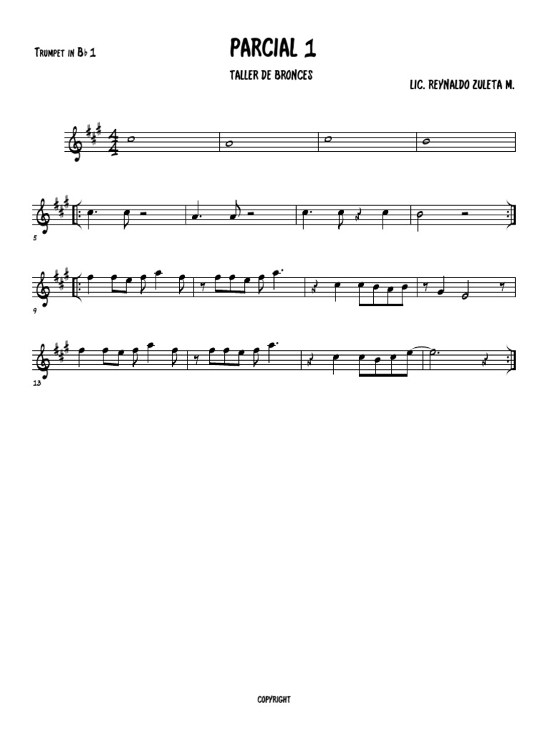 Trumpet 1 | PDF | Foreign Language Studies