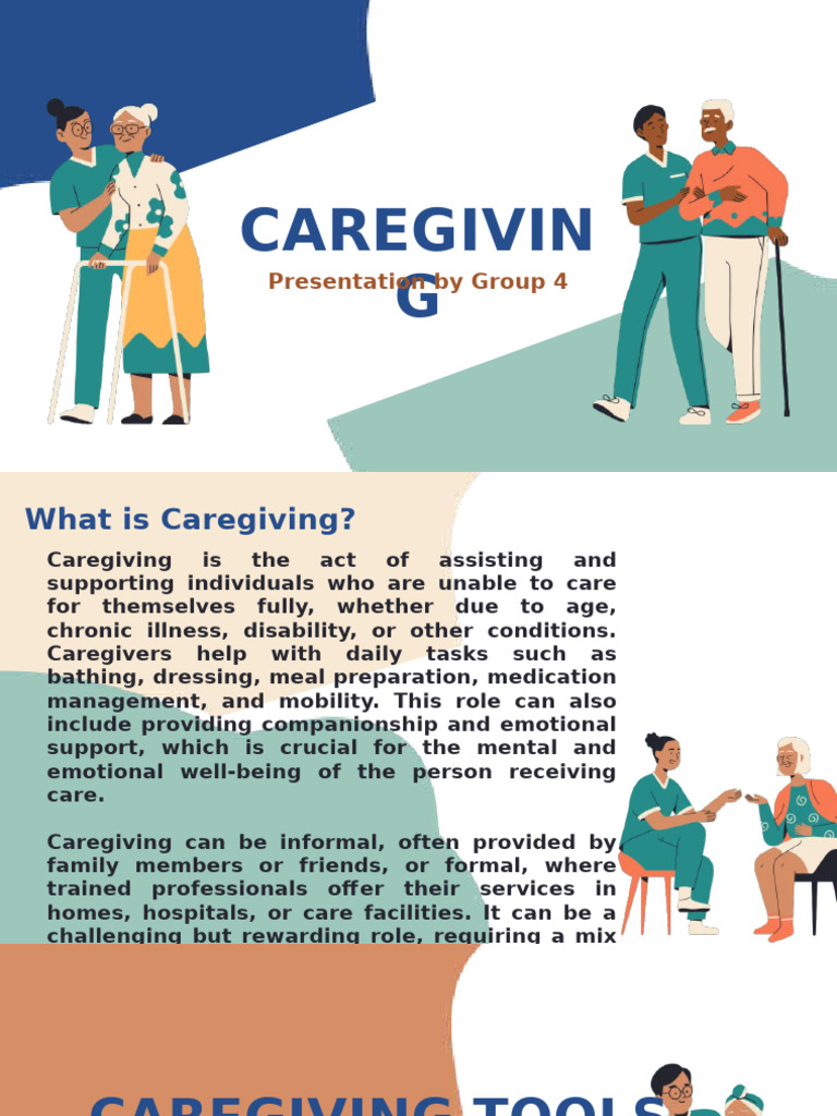 Caregiving | PDF | Dose (Biochemistry) | Chemistry