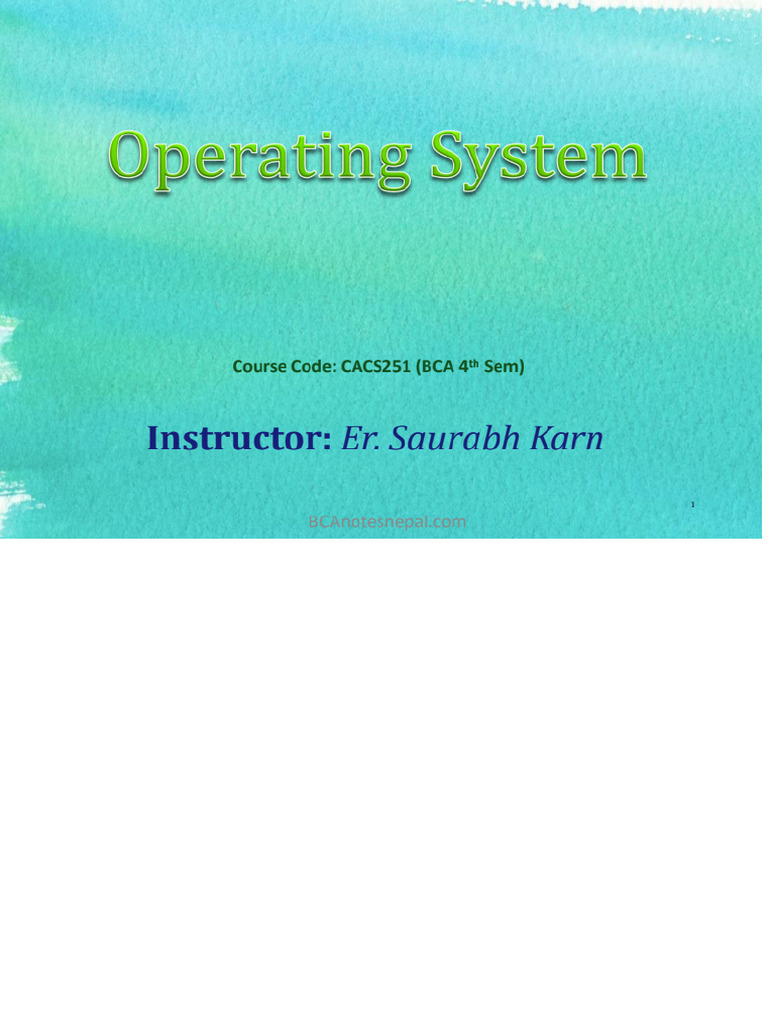 os unit-seven | PDF