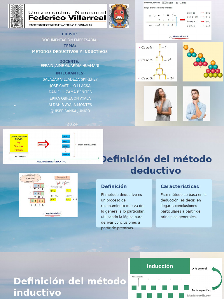 Introduccion A Los Metodos Deductivo e Inductivo | PDF | Razonamiento deductivo | Método científico