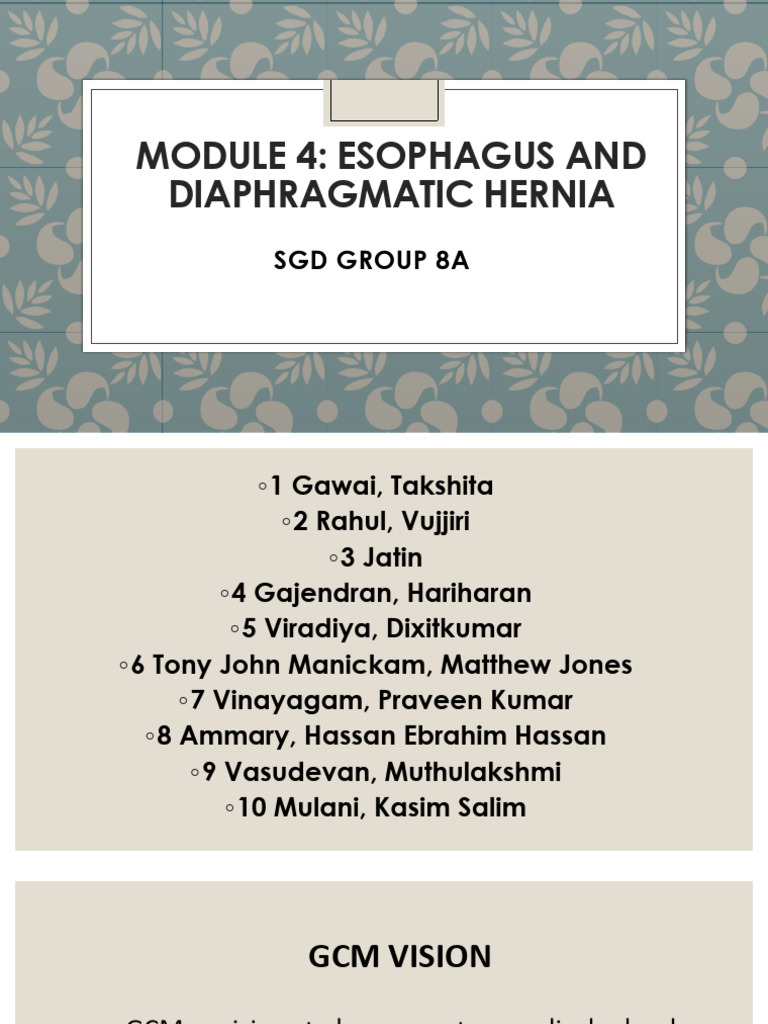 Module 4 Surgery | PDF | Esophagus | Medical Specialties