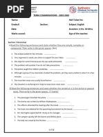 Writer's Effect Sample Answers and Examples | PDF