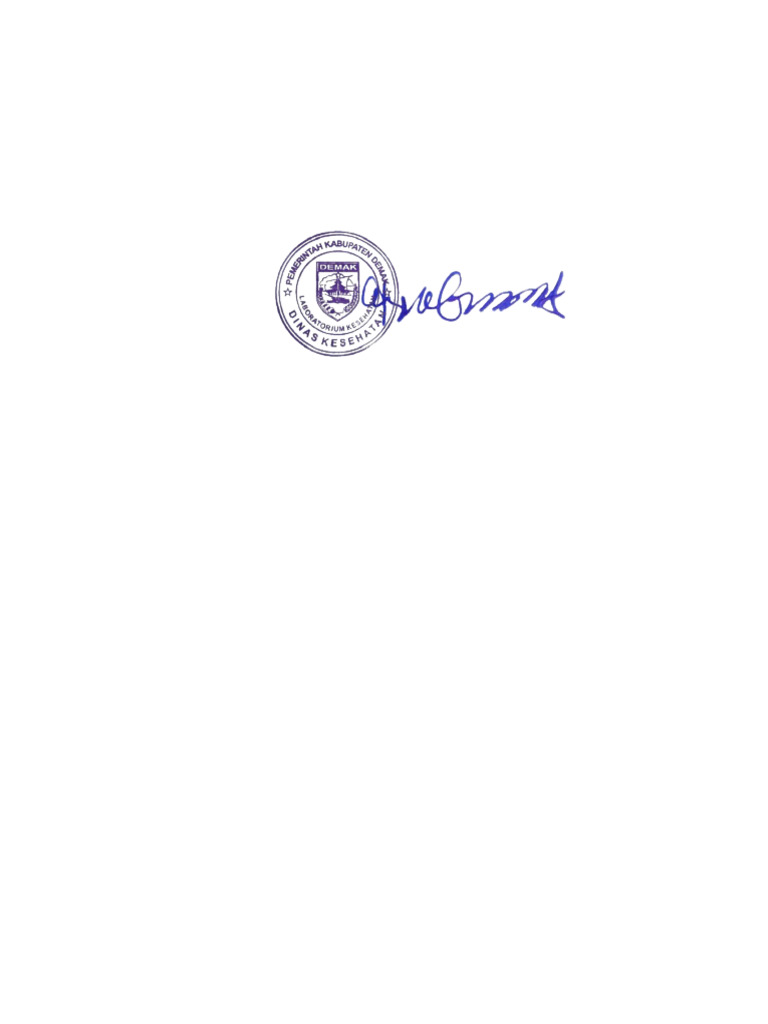 Stempel TTD Pak Agus | PDF