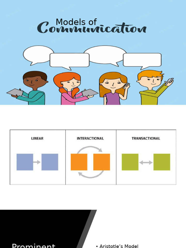 Linear and Interactive Communication Models | PDF | Art