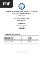Lab - 09 Rectifiers | PDF | Rectifier | Capacitor