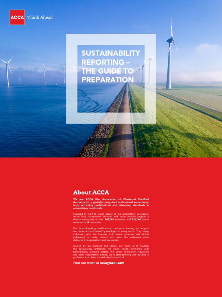 Pi Sustainability Reporting The Guide To Preparation | PDF ...