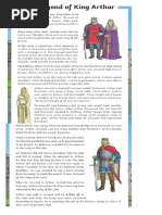 Summary of King Arthur's Story | PDF | Lancelot | Guinevere