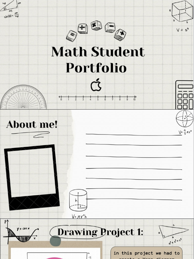 Math - Student Portfolio Draft | PDF
