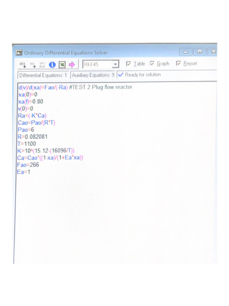 Ordinary Differential Equations Solver | PDF