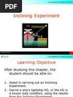 Inclining Experiment | PDF | Metre | Pendulum