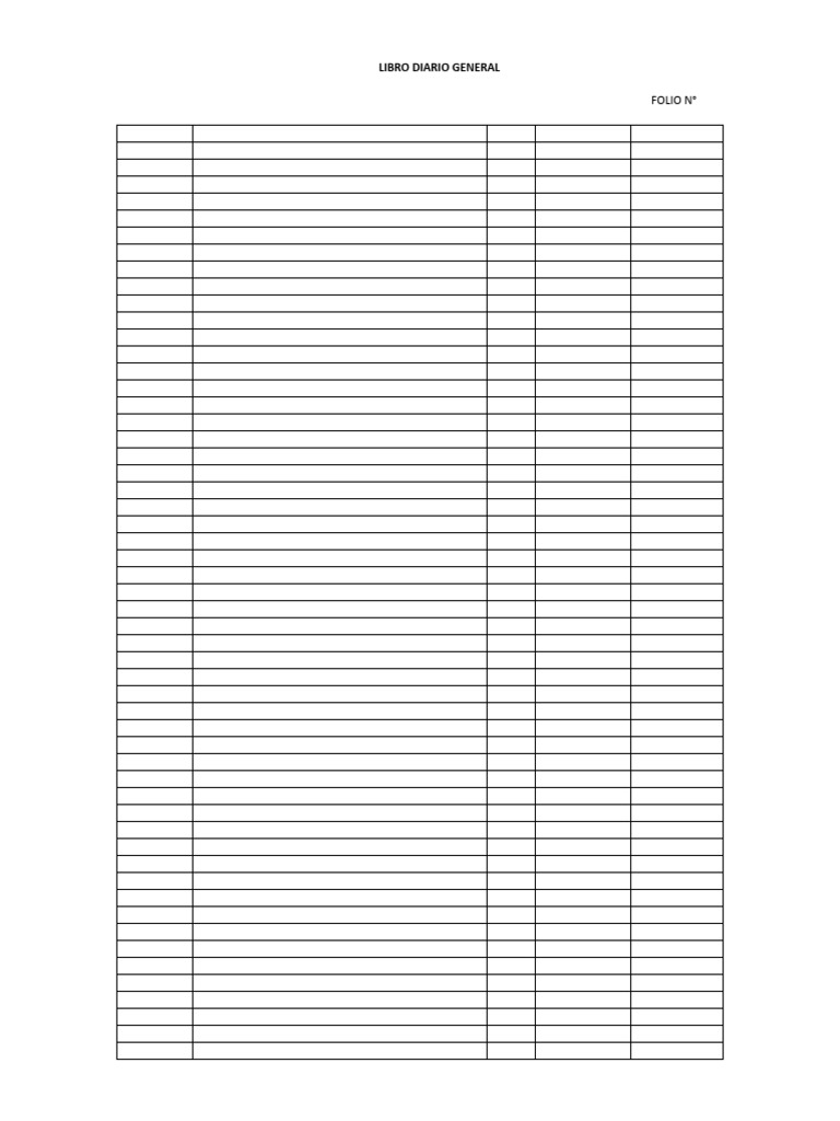 09 Modelos de Formatos Diario | PDF | Hogar y jardín