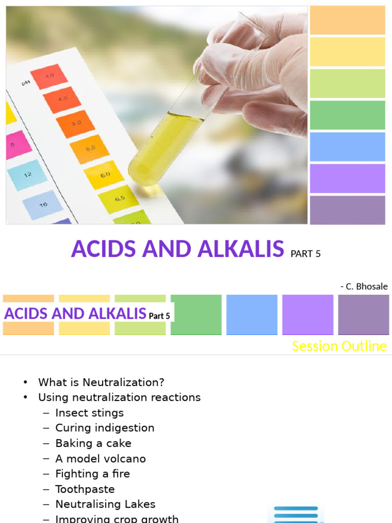 MRV Acids and Alkalis - 5 | PDF | Sodium Bicarbonate | Baking Powder