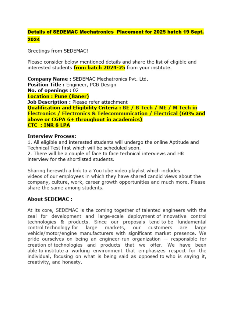 SEDEMAC 2025 PCB Design Placement | PDF | Technology & Engineering