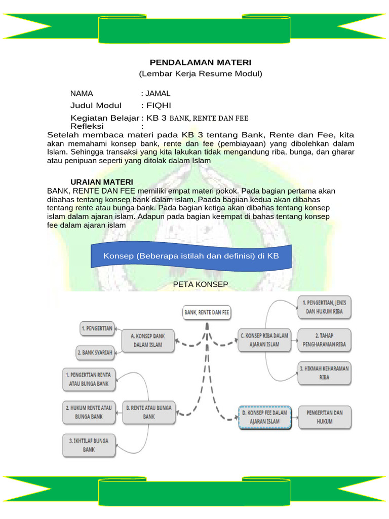 LK KB 3 Pendalaman Materi | PDF