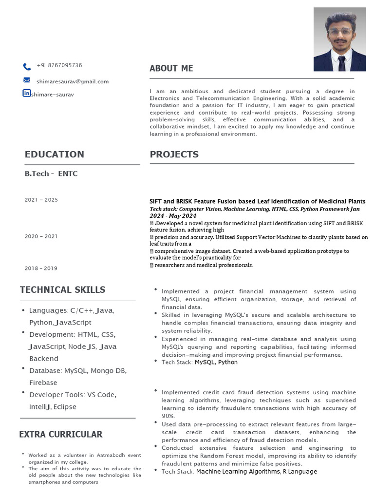 new resumes_compressed | PDF | Machine Learning | My Sql