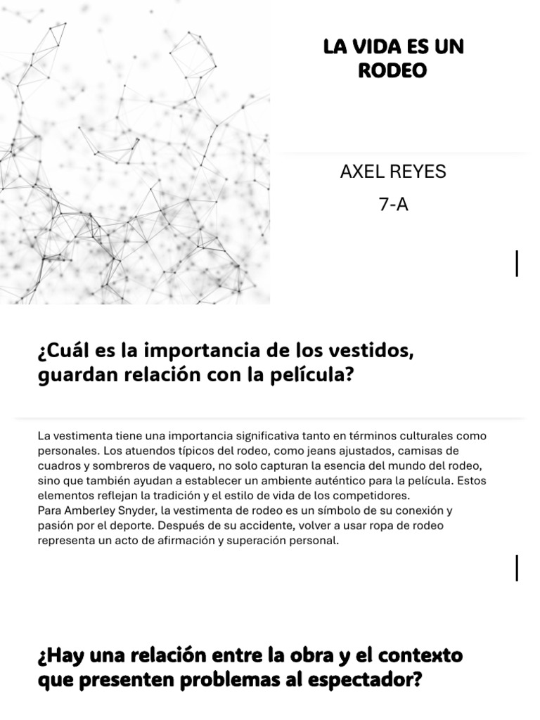 Axel Reyes La Vida Es Un Rodeo | PDF | Resiliencia psicológica