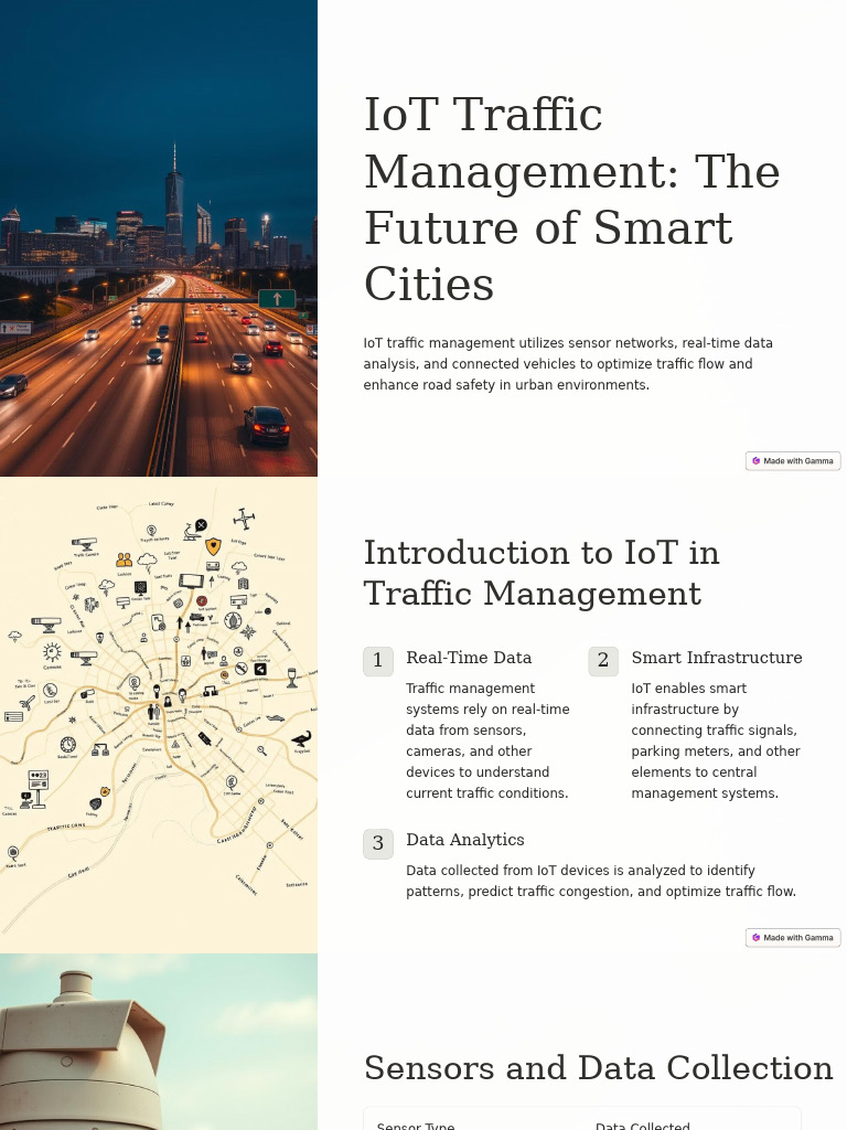 IoT Traffic Management in Smart Cities | PDF | Internet Of Things | Traffic