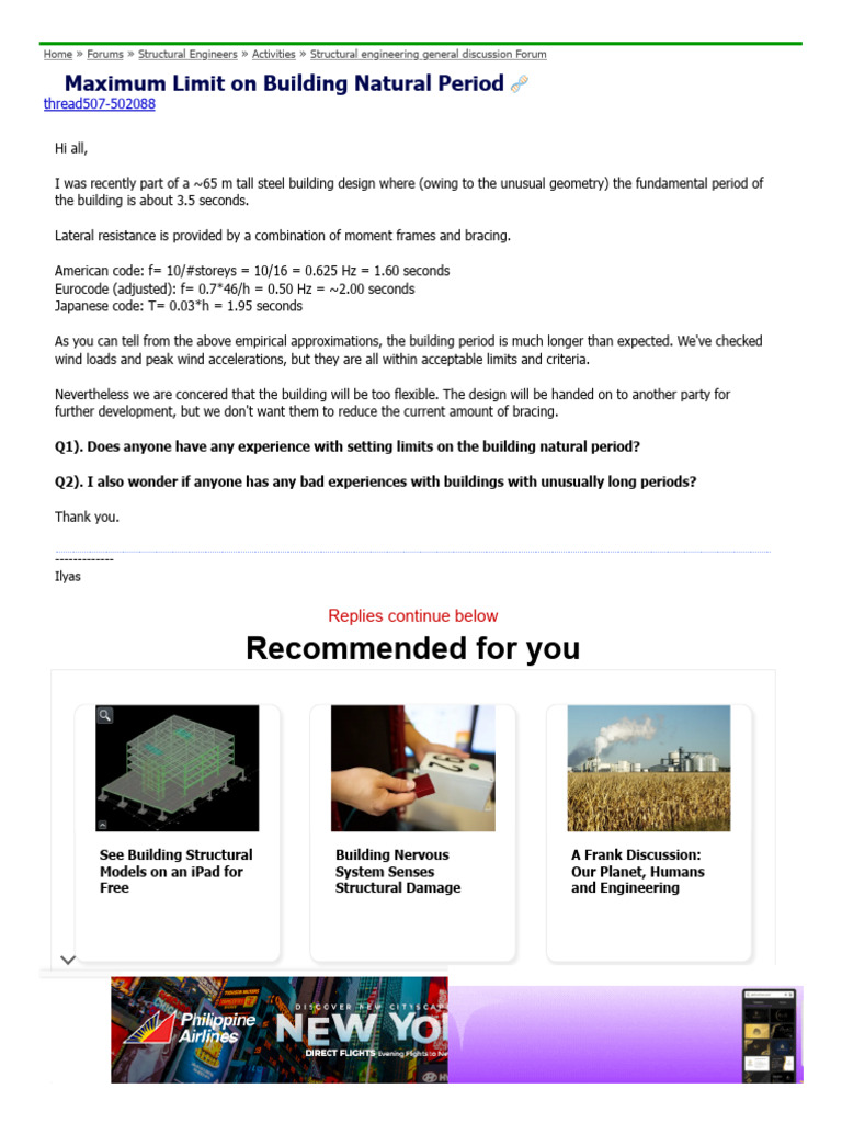 Maximum Limit On Building Natural Period - Structural Engineering General Discussion - Eng-Tips ...