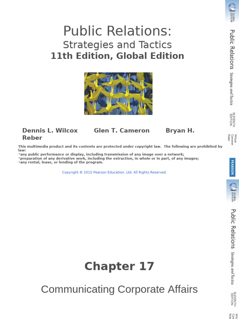 11thed Wilcox PPT Chapter17 | PDF | Corporate Social Responsibility | Marketing Communications