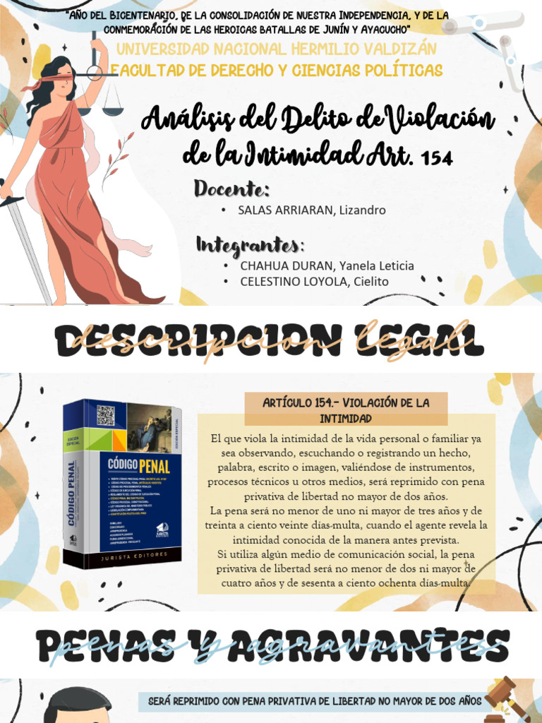 Violacion A La Intimidad | PDF | Violación | Información