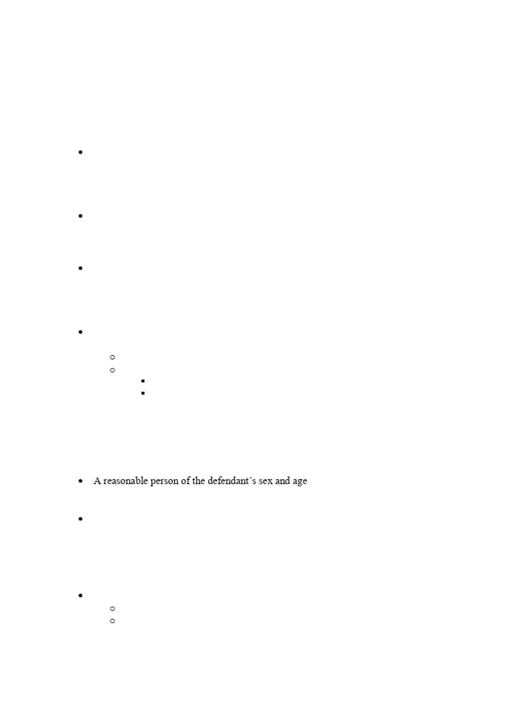 Criminal Homicide-Murder Notes | PDF | Manslaughter | Misconduct