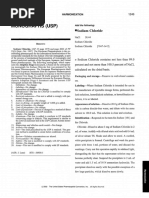 Sodium Chloride Ph. Eur. Monograph | PDF | Solubility | Ethanol