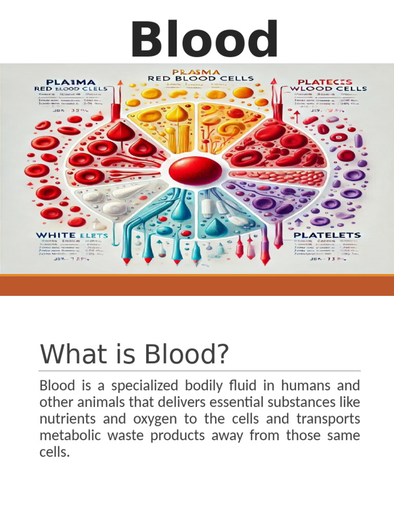 Extended Blood Presentation | PDF | White Blood Cell | Blood