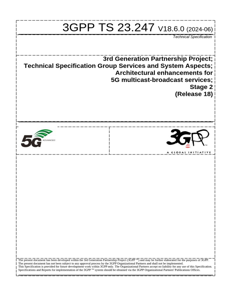 23247-I60 - Architectural Enhancements For 5G Multicast-Broadcast ...