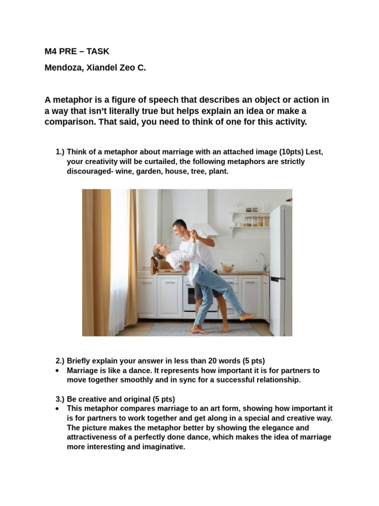 M4 Pre Task | PDF | Language Arts & Discipline