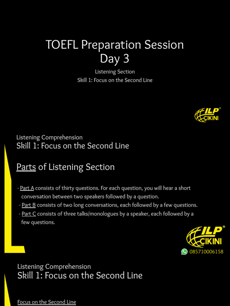 Day3 (1) Toefl Prep | PDF