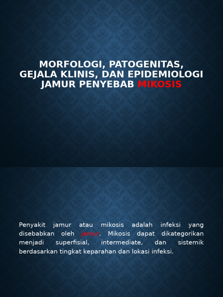 Gejala dan Patogenesis Mikosis Superfisial | PDF