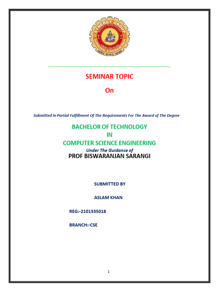 Seminar Report CSE Quantum Computing | PDF | Quantum Computing | Cryptography