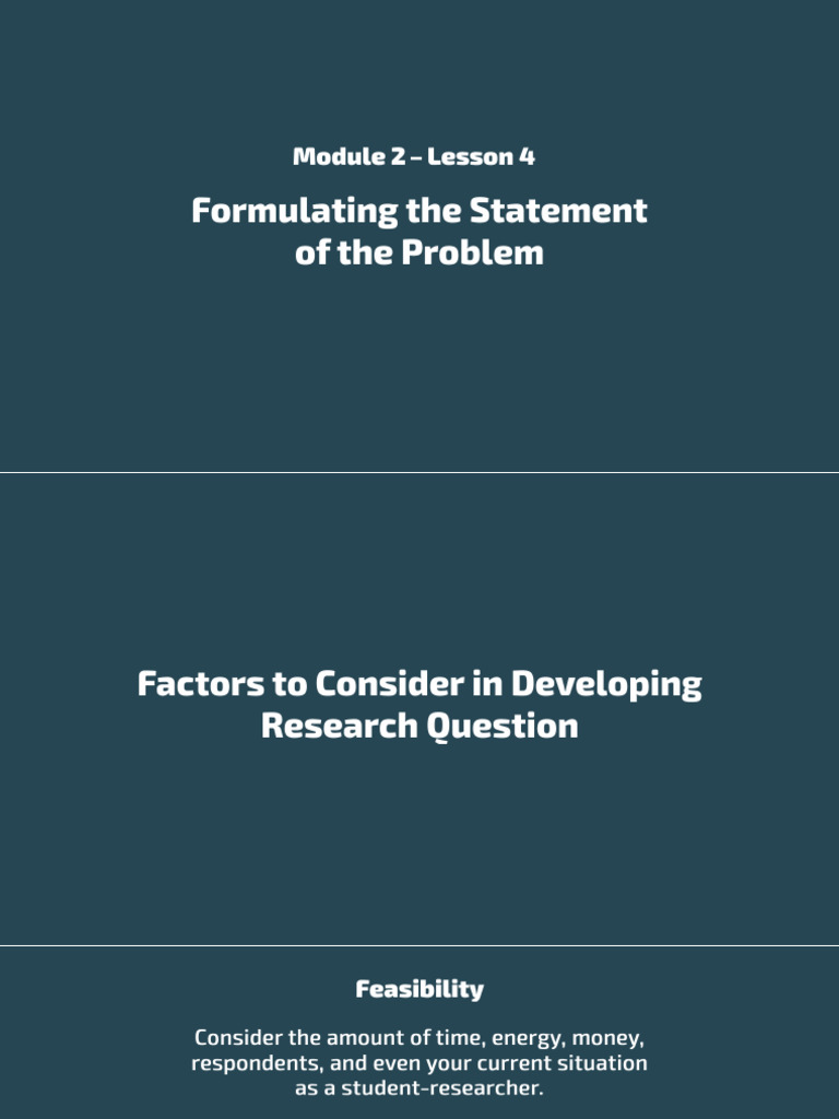 Module 2 Lessons 4 5 | PDF