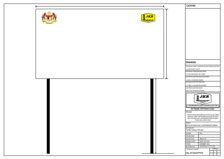239 - 3787 - 239 - Papan Tanda Projek Solar Sabah | PDF