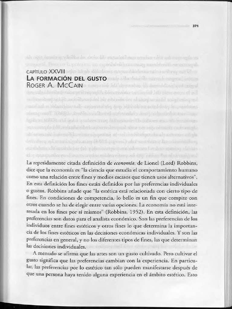 Xxviii: Roger Mccain | PDF | Ciencias económicas