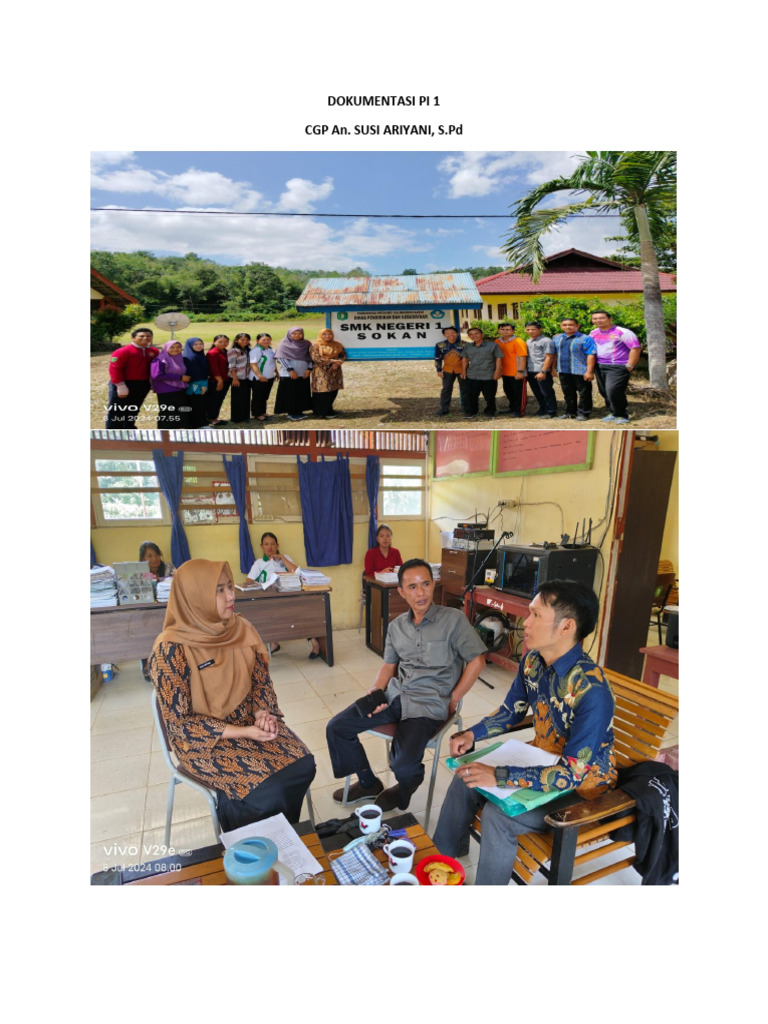 Dokumentasi Pi 1 - Susi | PDF