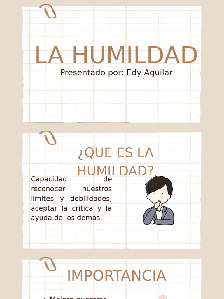 Humildad | PDF