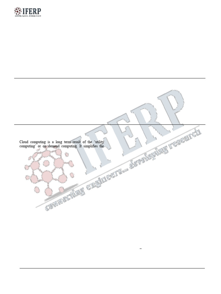 A Resource Allocation Strategy Using PSO | PDF | Computing | Computer Science