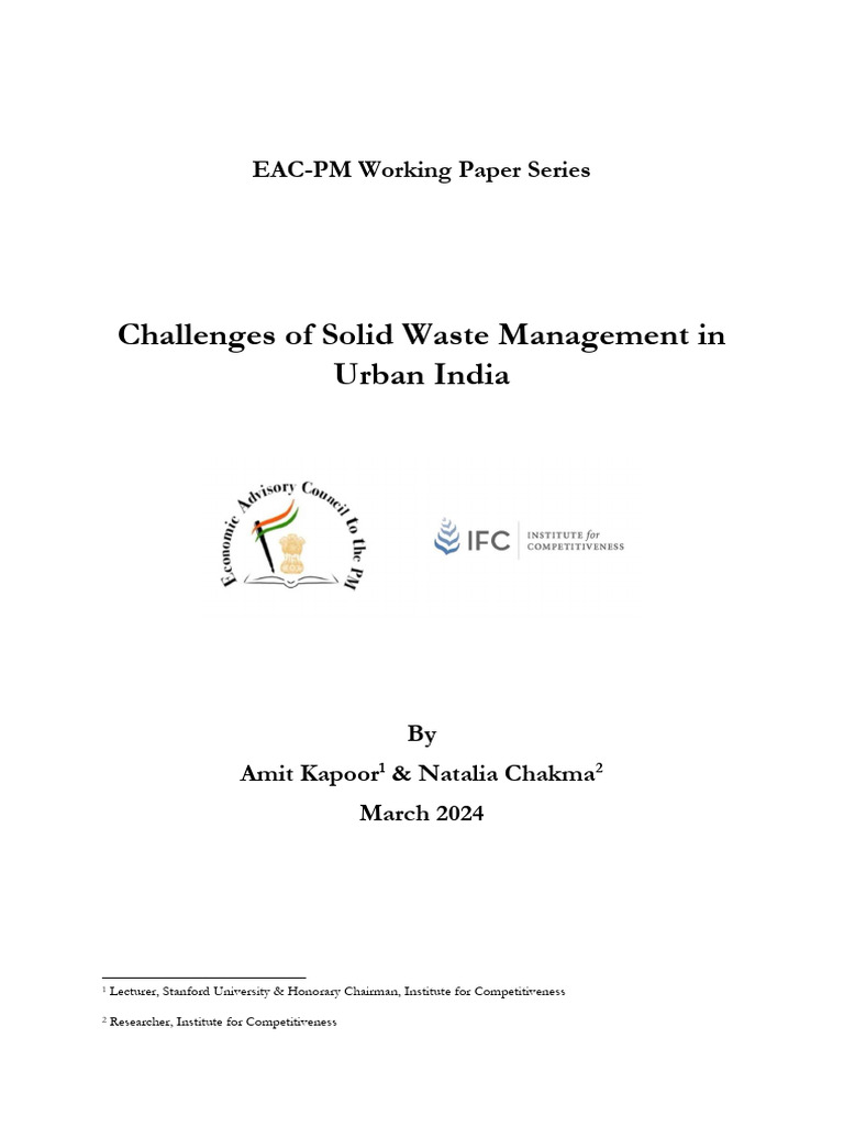Solid Waste Management Updated | PDF | Waste Management | Waste